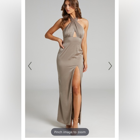 Showpo. | Dresses | Sho Po Halter Maxi Dress | Poshmark